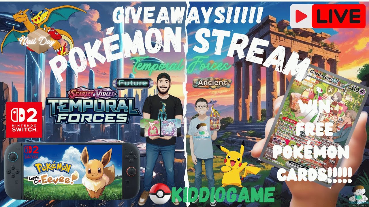 Pokémon LIVE Stream - Playing Pokémon Scarlet on Nintendo Switch 2 w ...