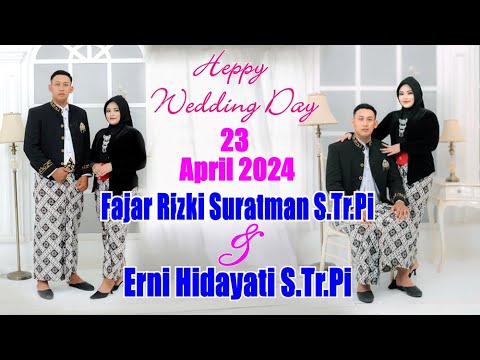 LIVE STREAMING THE WEDDING OF FAJAR RIZKI SURATMAN S.Tr.Pi & ERNI HIDAYATI S.Tr.Pi - YouTube