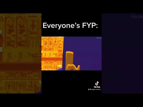 Yellow Egyptian cat dancing meme - YouTube