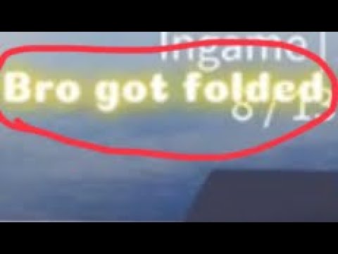 Bro got folded 😭💀💀 - YouTube