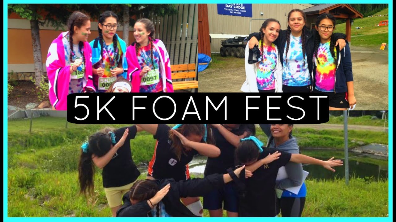 5k foam fest 2016 - YouTube