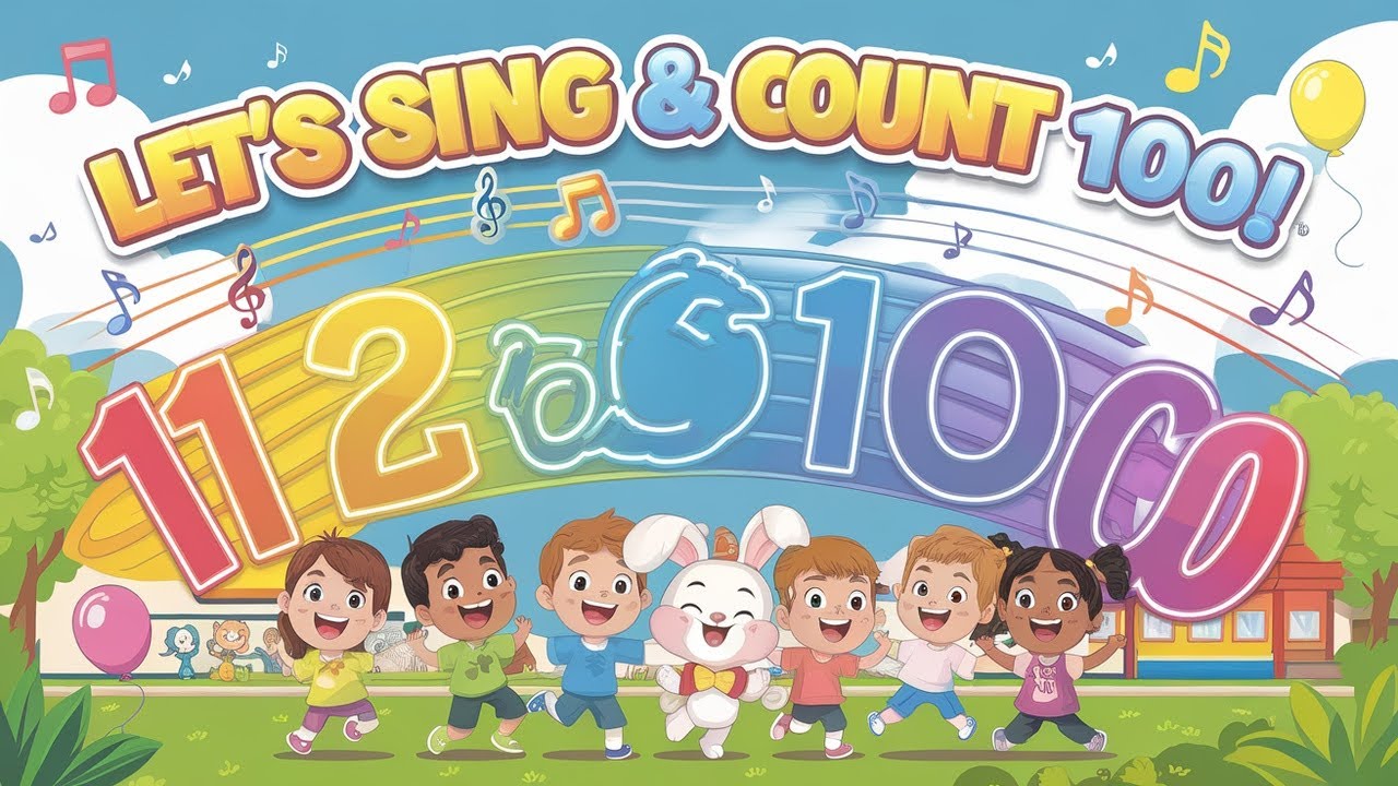 Number Song 1 to 100 | Learn To Count | Big Number Song | - YouTube