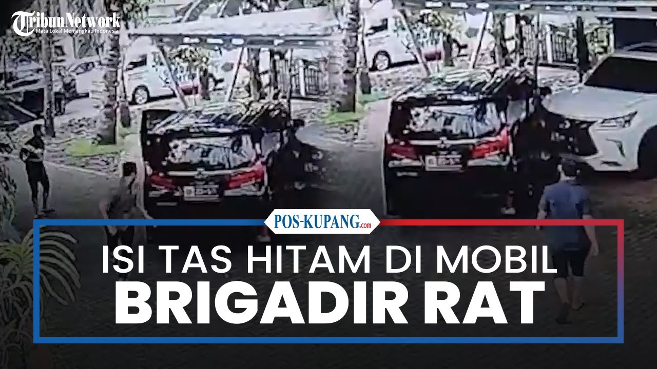 Polisi Temukan Tas Hitam Berisi Sejumlah Barang Brigadir RAT di Mobil ...