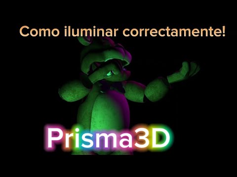 COMO HACER BUENA ILUMINACION en PRISMA 3D! (4K) - YouTube