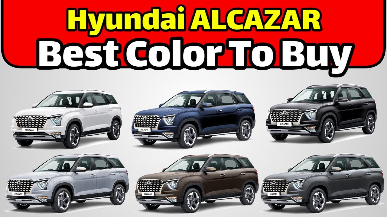 Hyundai Alcazar Color Options : Alcazar Best Color To Buy : @Car ...