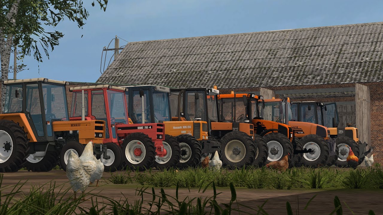 Farming Simulator 17 | Présentation De Mes Mods RENAULT - YouTube