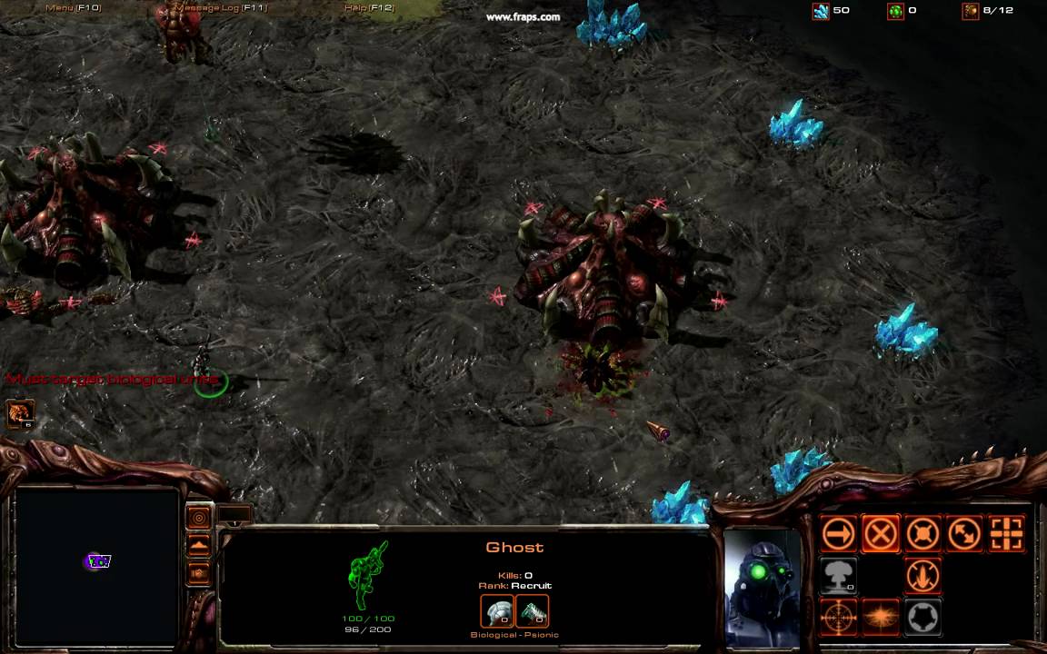 Starcraft II Zerg Cocoon Snipe Test - YouTube