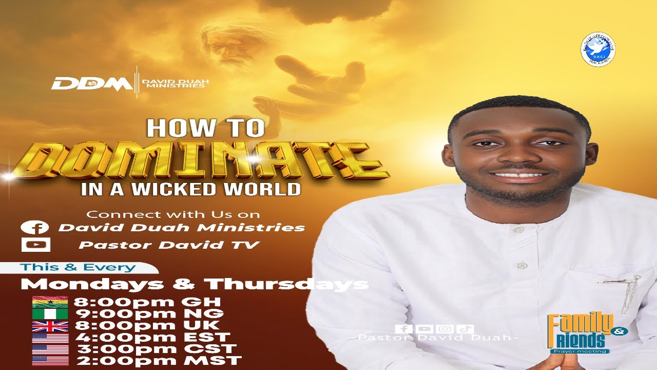 27|06|24 FAMILY AND FRIENDS PRAYER WITH PASTOR DAVID DUAH - YouTube