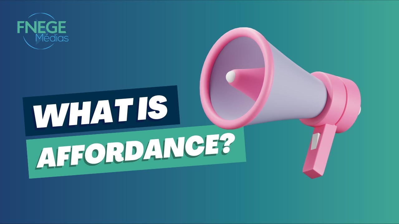 What is Affordance? - YouTube