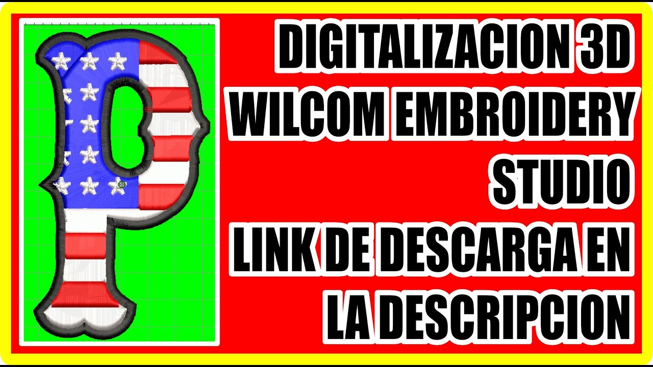 DIGITALIZACION 3D EN WILCOM PARA GORRAS - LINK DESCARGA DEL LOGO EN LA ...