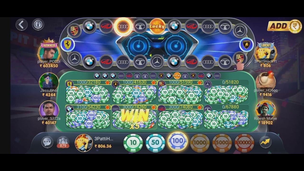 Car Roulette Game Tricks | Jeckpot Game | Jeckpot Live | Teen Patti ...