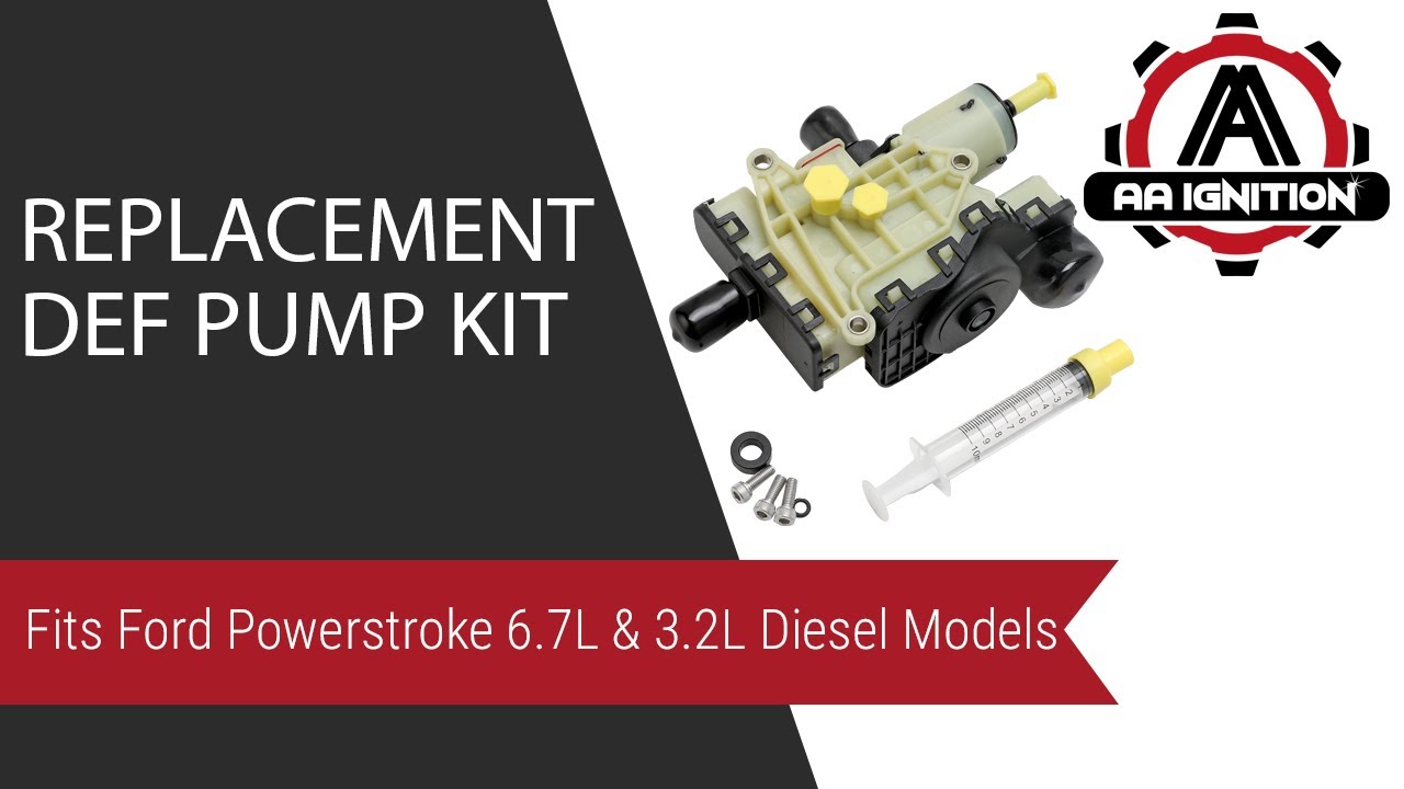 Diesel Exhaust Fluid Pump Kit - Fits Ford Powerstroke 6.7L & 3.2L ...