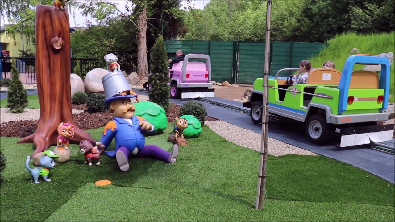 PAW Patrol Adventure Tour - Movie Park Germany - Onride - YouTube