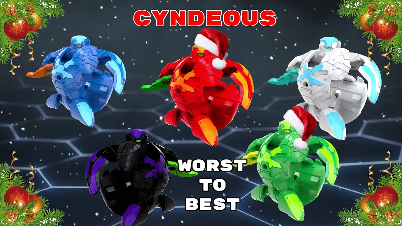 RANKING EACH CYNDEOUS CORE FROM WORST TO BEST 🔴 Bakugan Battle Planet ...