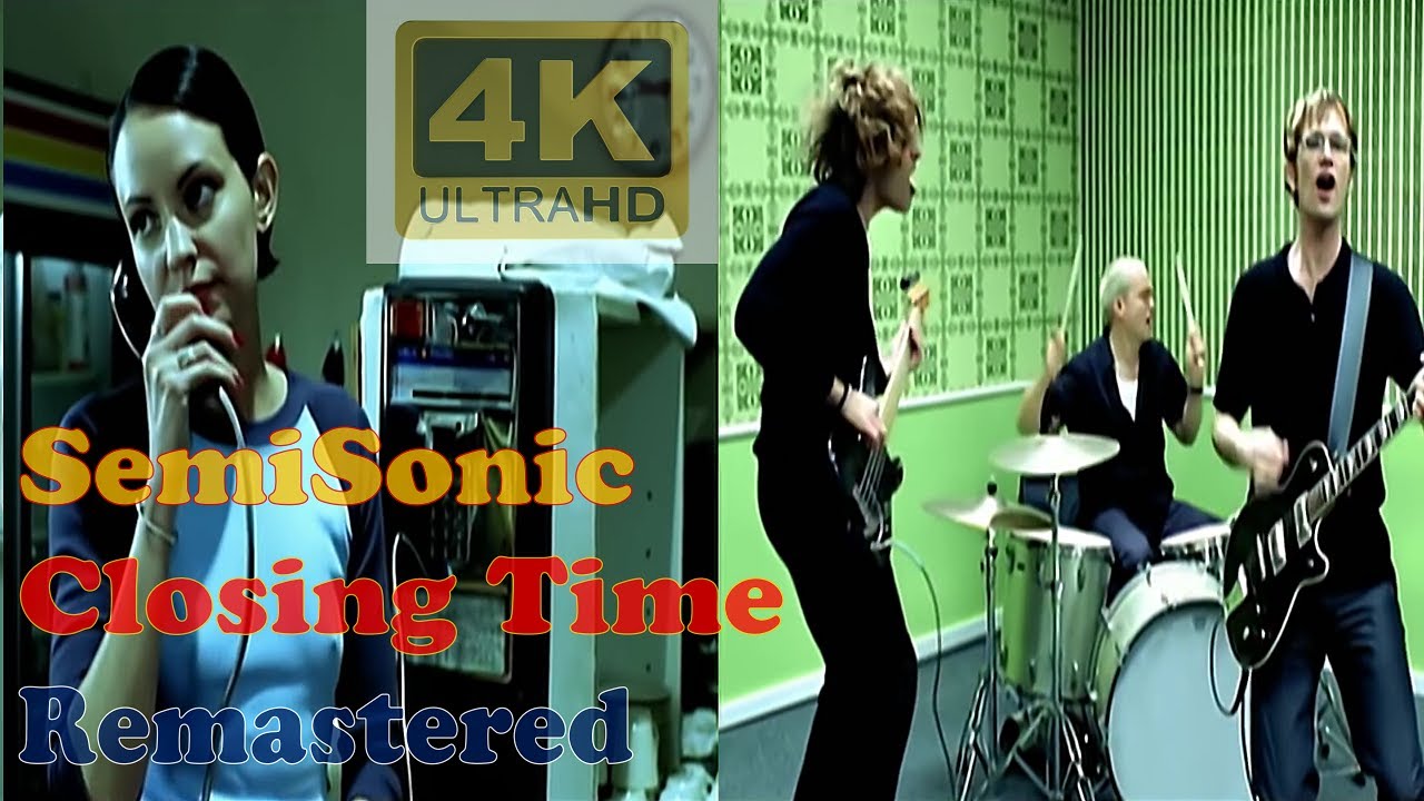 SEMISONIC - CLOSING TIME (Remastered Audio) [4K Official Video] - YouTube