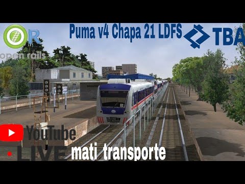 🔴Live(Open Rails Arg)Servicio local Moreno-Once Puma v4 Chapa 21 TBA |Linea Sarmiento#4 - YouTube