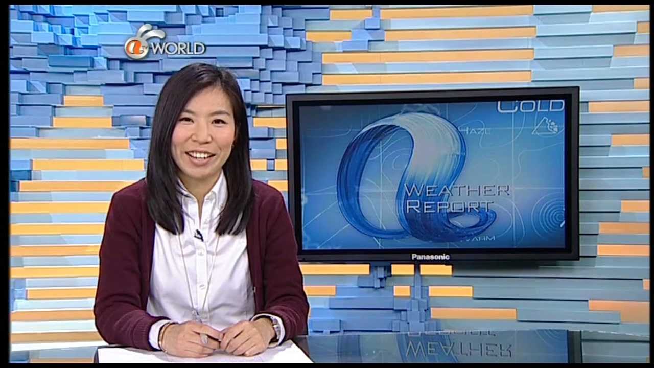 國際台 Ann Choy Weather report 2011-02-03 - YouTube