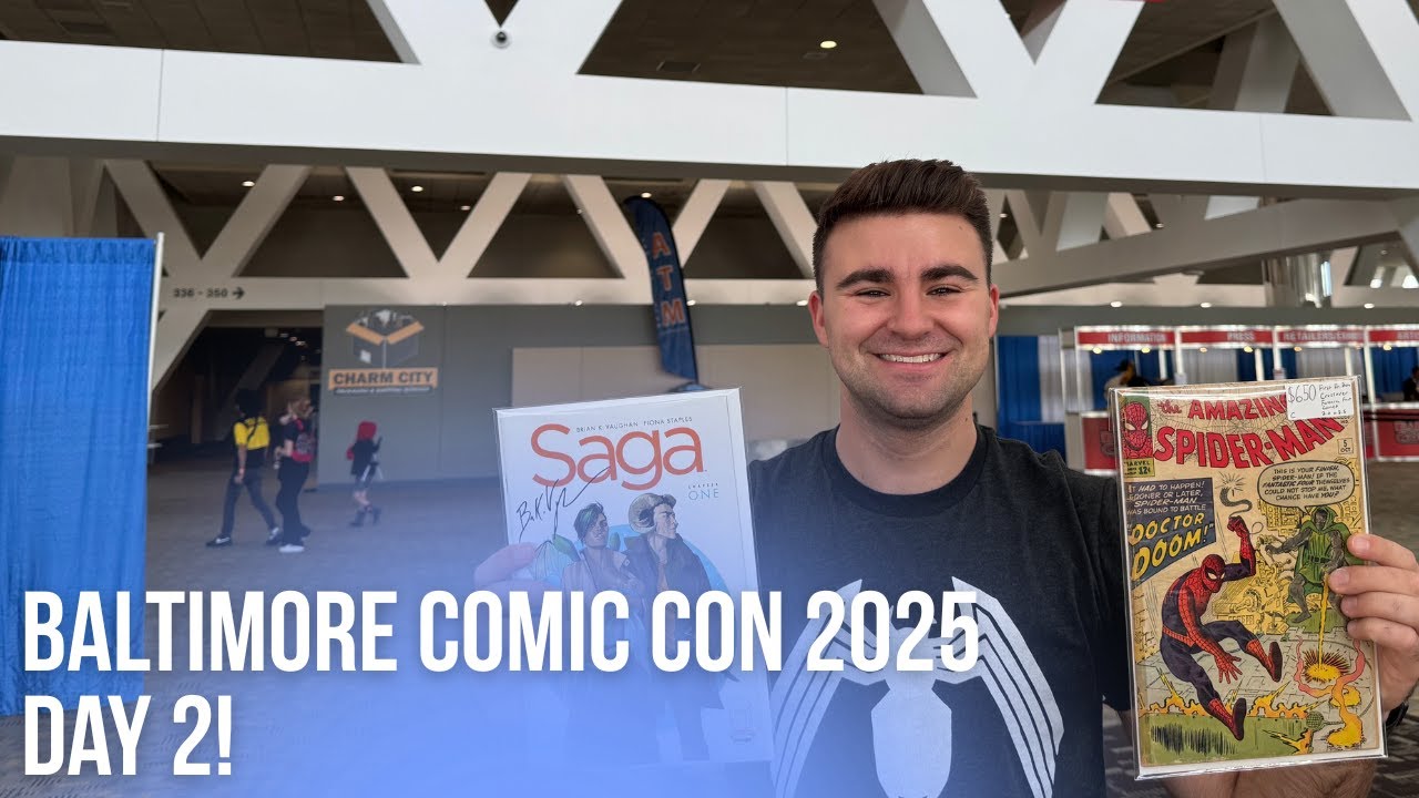 Baltimore Comic Con Day 2! - YouTube