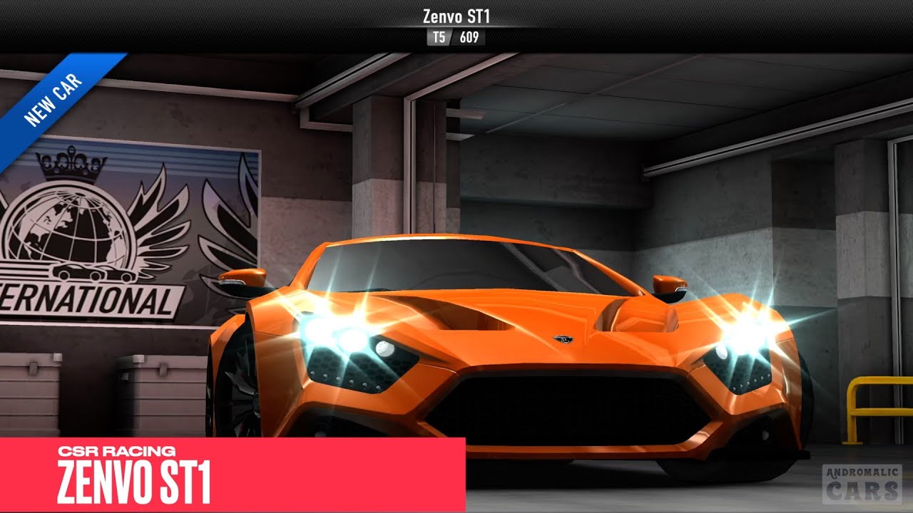 Zenvo ST1 - CSR Racing (iOS,iPadOS / Android) Car Review Commentary ...