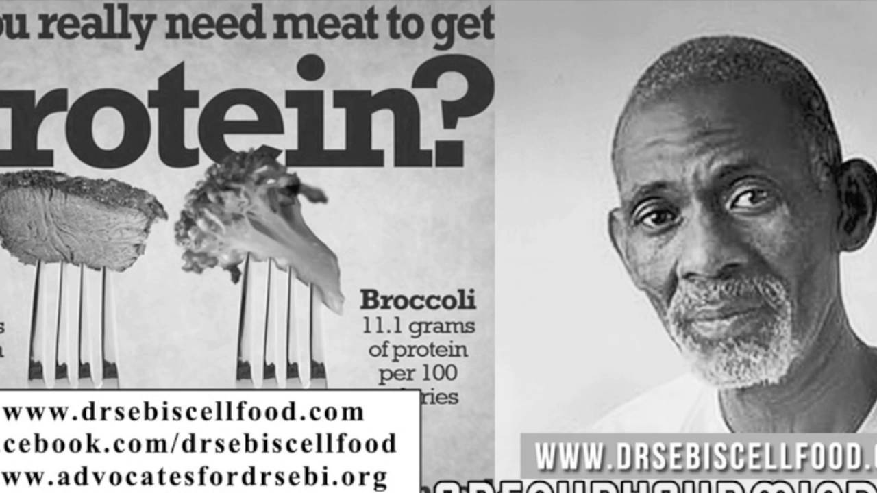 DR SEBI: the truth about the human body and protein - YouTube
