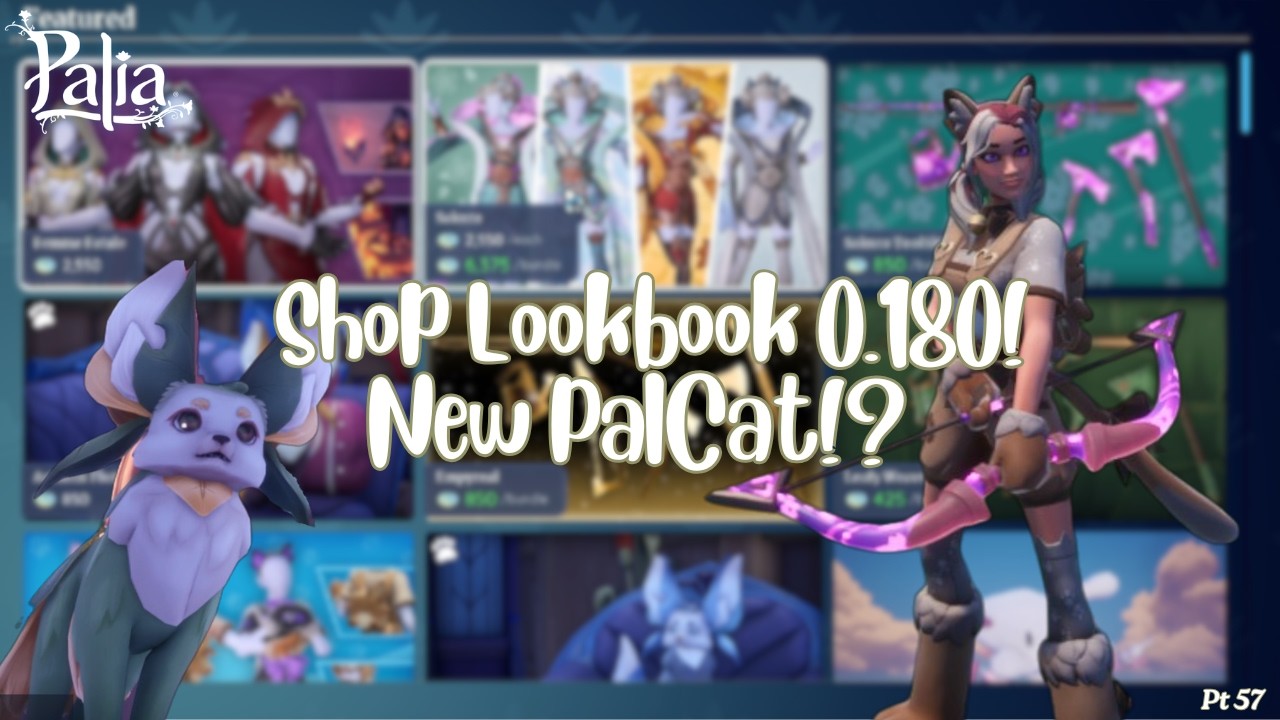 THE COOLEST SHOP UPDATE! 0.180 LOOKBOOK | PALIA OPEN BETA PT 57 - YouTube