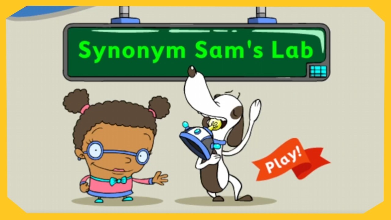 Between the Lions: Synonym Sam's Lab Gameplay (Browser Game) - YouTube