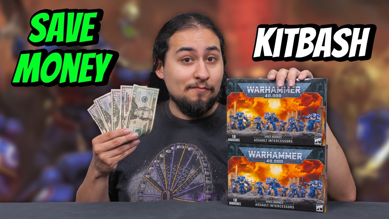 Kitbashing to Save MONEY with Space Marines - YouTube