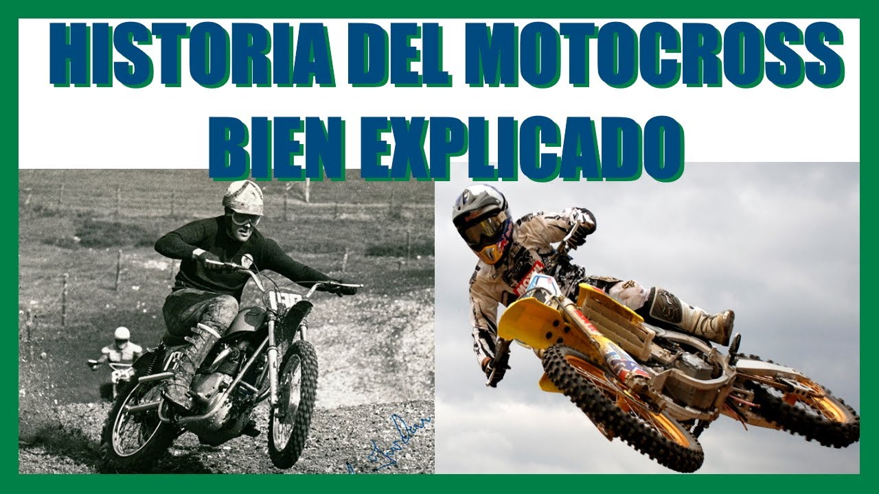 Historia del MOTOCROSS (Facil de entender) 🤩 - YouTube