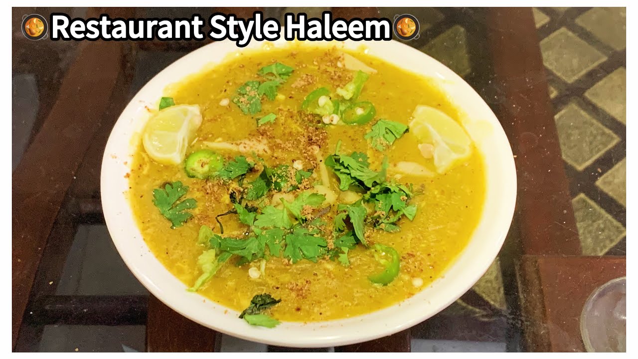 How to make Haleem 🥘 | Dhaba Style Haleem Recipe | best way to make ...