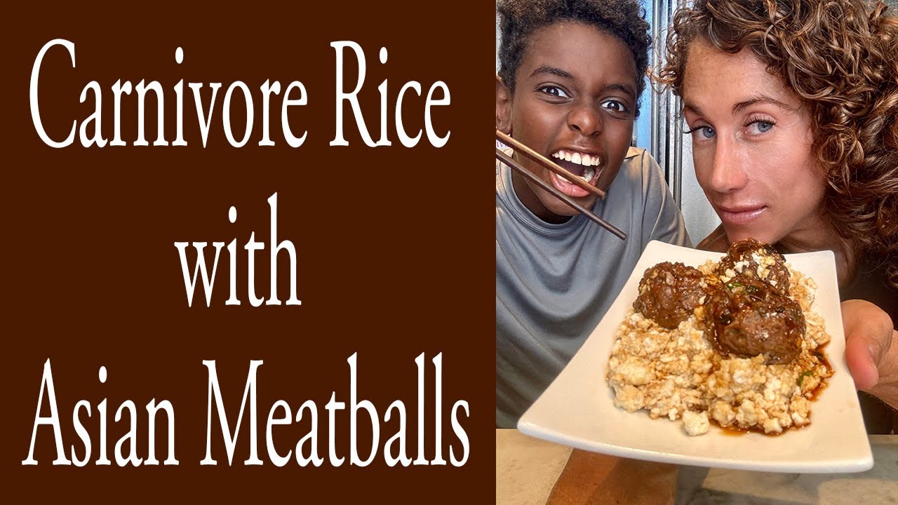 Carnivore Rice with Asian Meatballs - YouTube