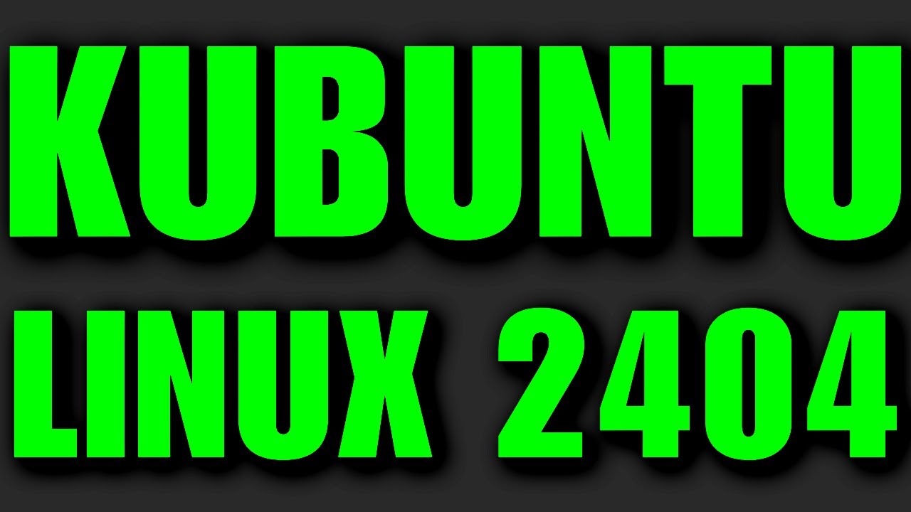 #33 Instalei o Kubuntu 24.04 - Tutorial - how to - Como Installar o Kubuntu 2404 - YouTube