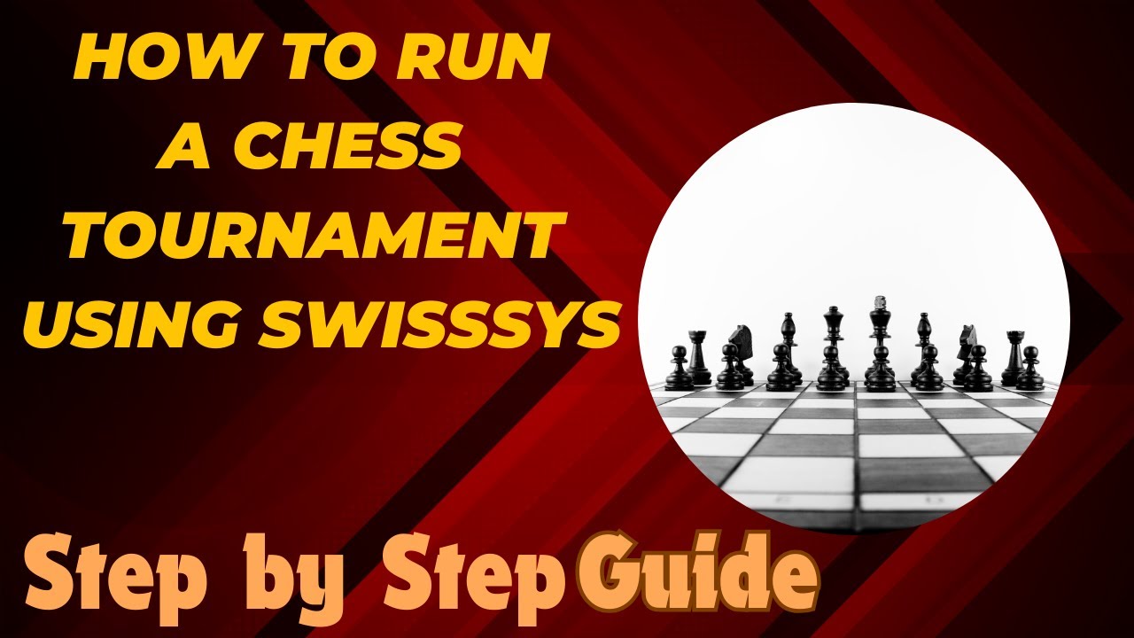 How to Use SwissSys 11 Chess Pairing Software: A Beginner's Guide for Organizers or Parents ...