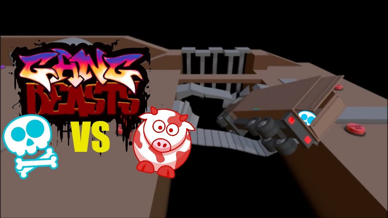 Big Boss ShowDown! And Truck Cannon?! - Gang Beasts Sandbox and Streets ...