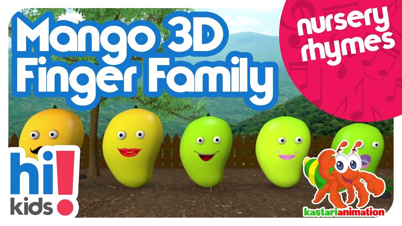 Mango Finger Family - Nursery Rhymes from Kastari Animation - YouTube