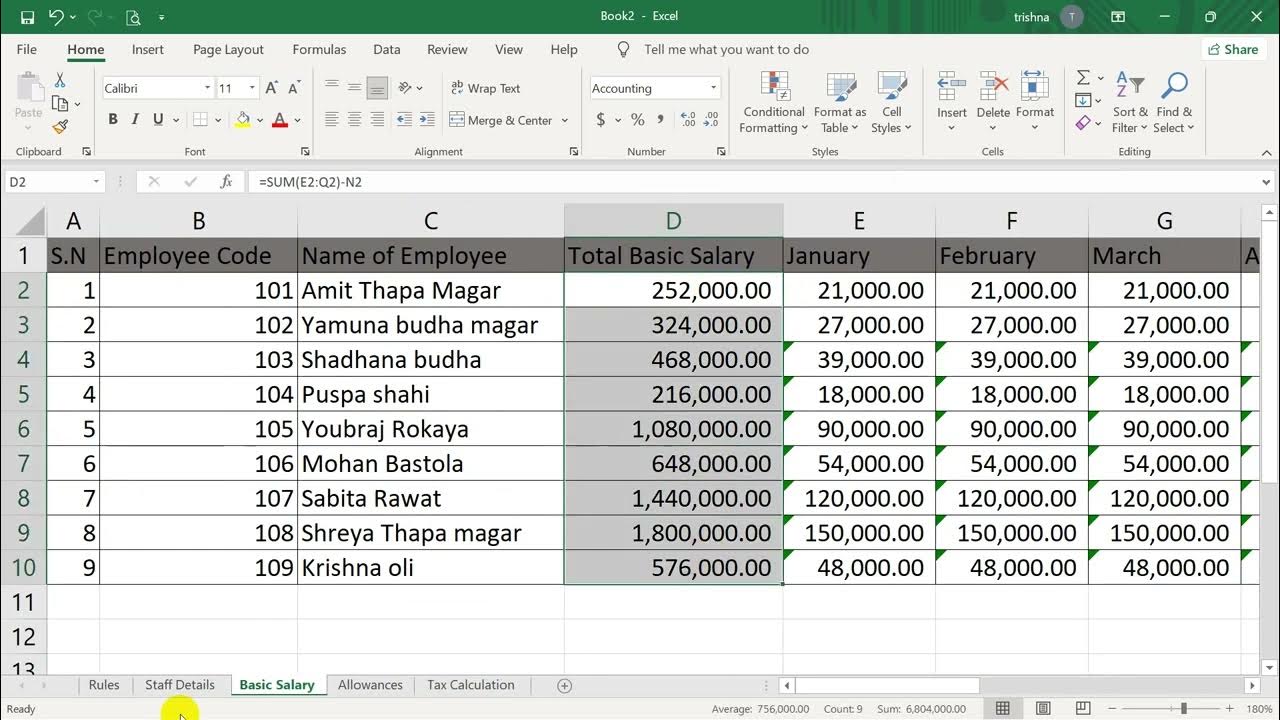 2080 09 08 Excel - YouTube