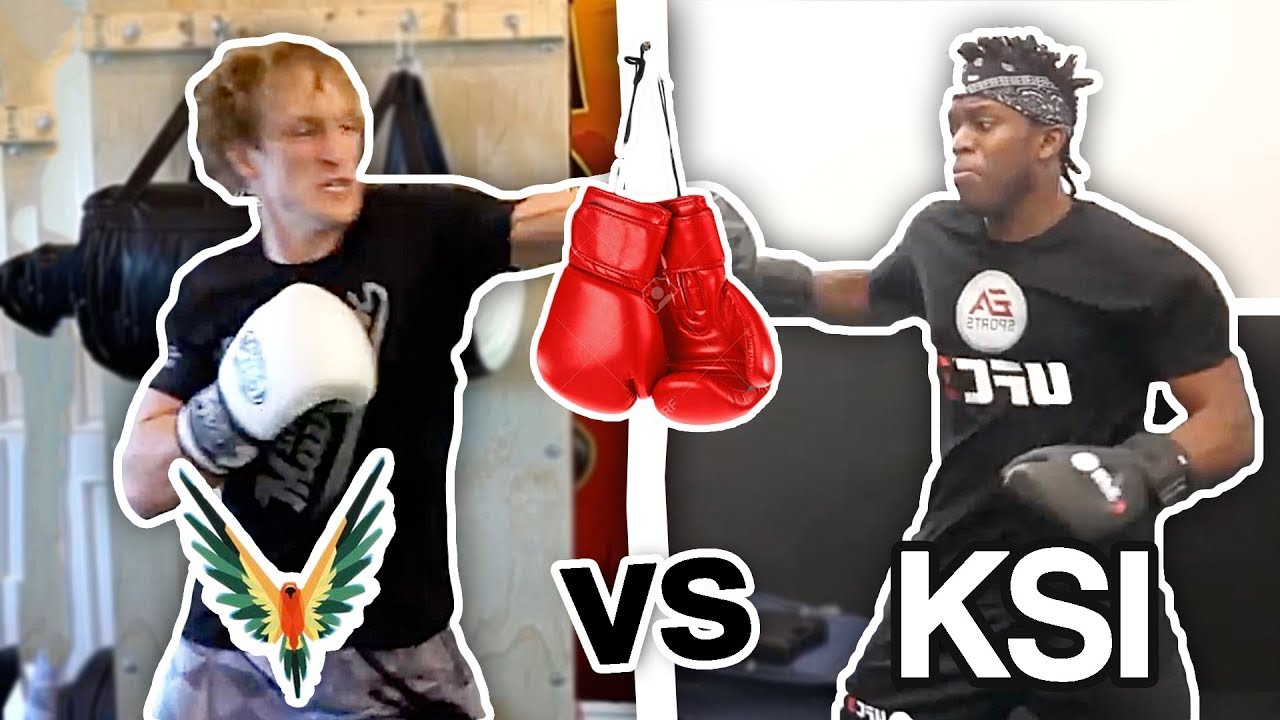 Logan Paul VS KSI Training Battle (who will win the fight ?) **newest ...