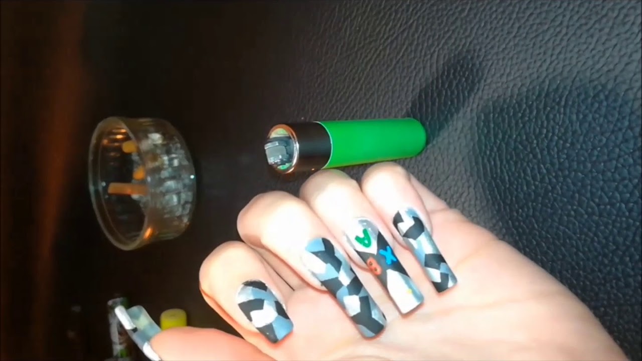 Polished and unpolished nails compilation by our model Jadez (video 1 ...