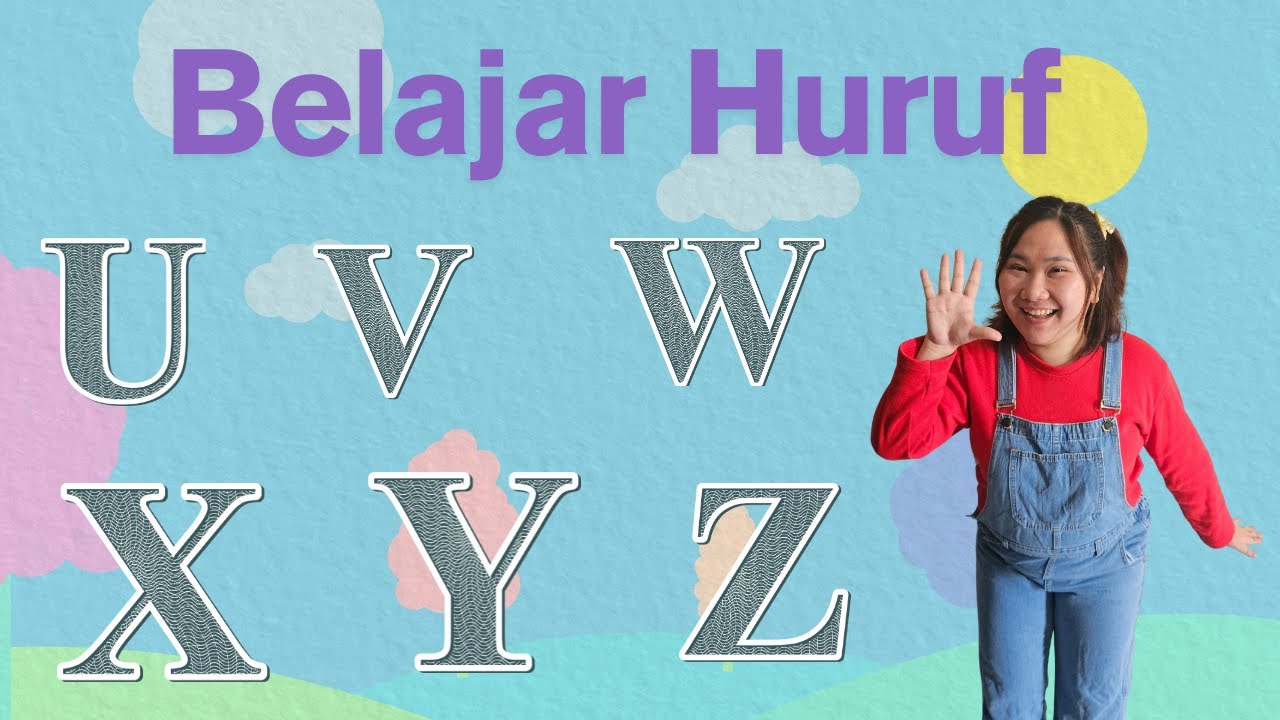 Belajar Huruf UVWXYZ -Lagu Huruf PAUD - Studio Kiddzie - YouTube