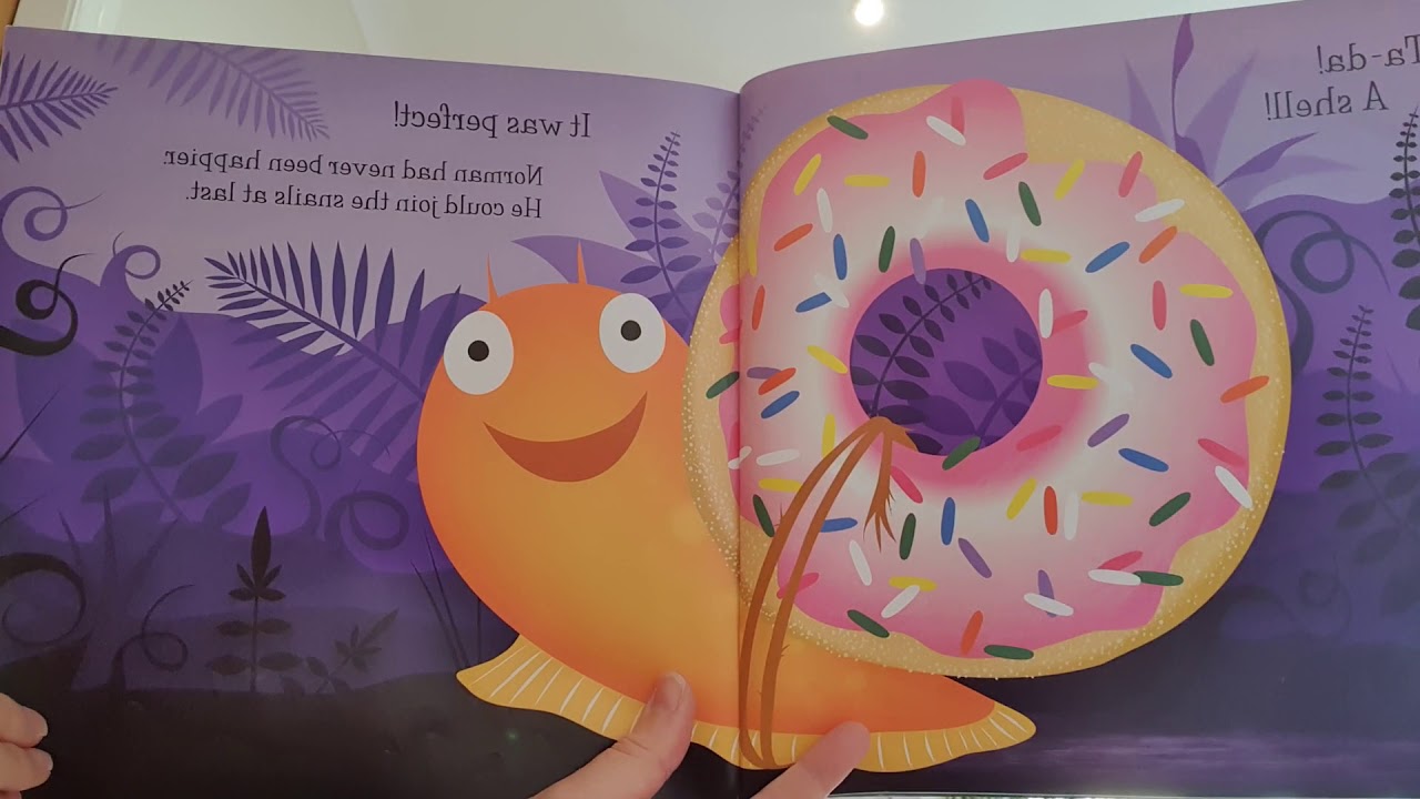 A bedtime story from Miss Ireland.....'Norman the snail with the silly ...