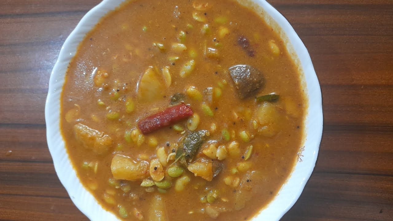 ಹಿತಿಕಿದ ಅವರೆಕಾಳು ಸಾರು | HITIKIDA AVAREBELE SAARU | Avarekai sambar ...