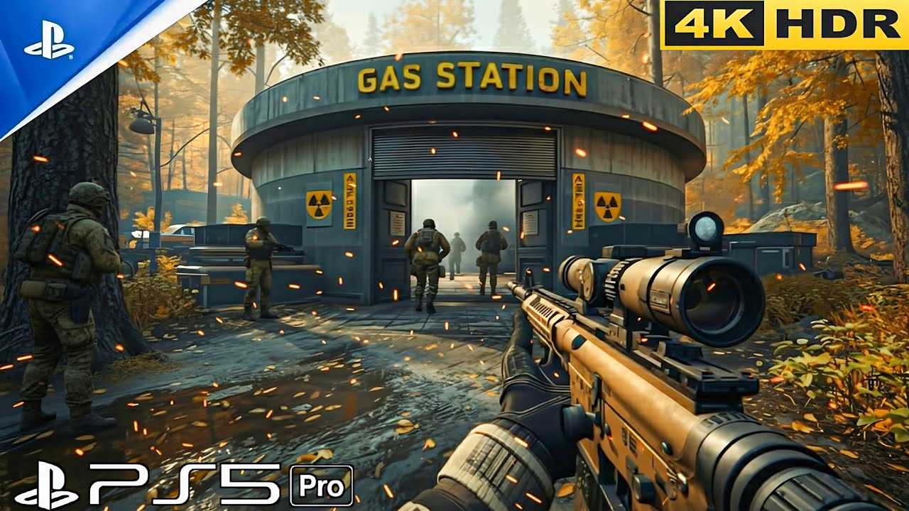 (PS5) US ARMY RAID AT ABANDONED GAS STATION | THE SINS OF THE FATHER ...