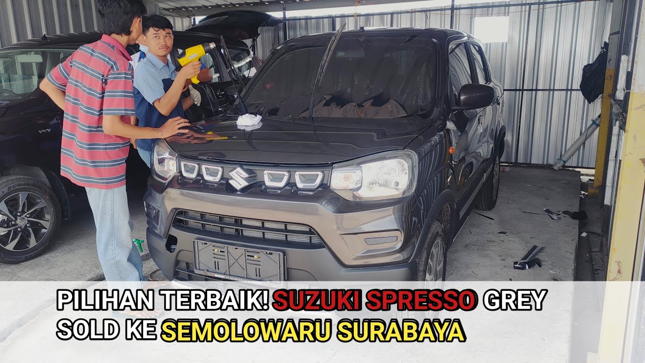 suzuki spresso grey 2023 pasang full variasi sebelum Kirim Ke Pak ...