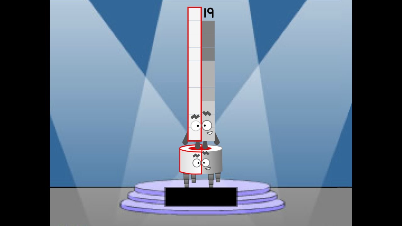 ⭐NEW Numberblocks⭐ Nineteen Times Table!⭐ - YouTube