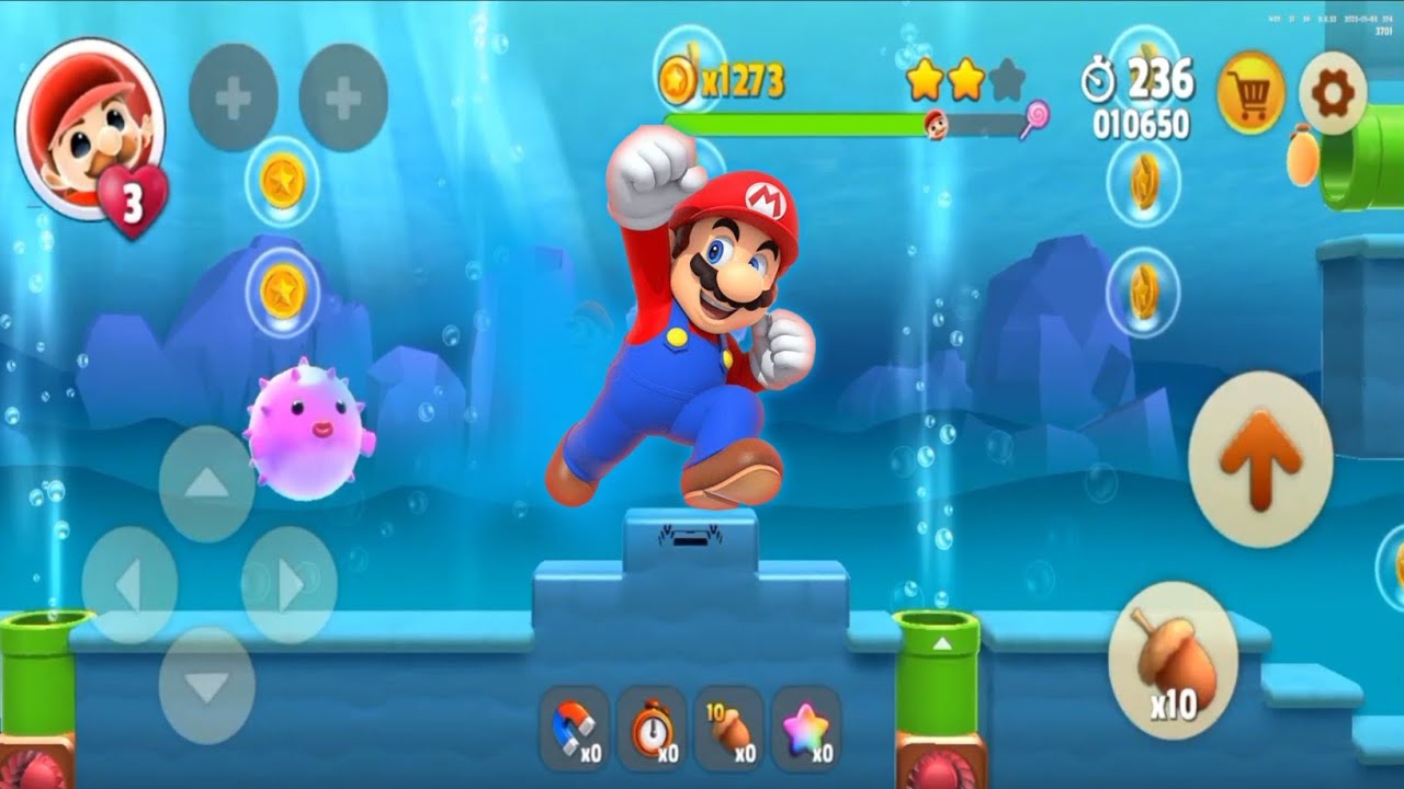 Super World Adventure (gameplay) Android, iOS mobile game | Basit ...