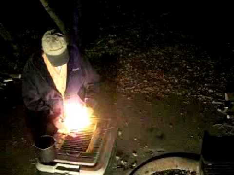 Fire Starting with Waxed Rope - YouTube
