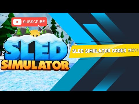 SLED SIMULATOR CODES 2021!! - YouTube