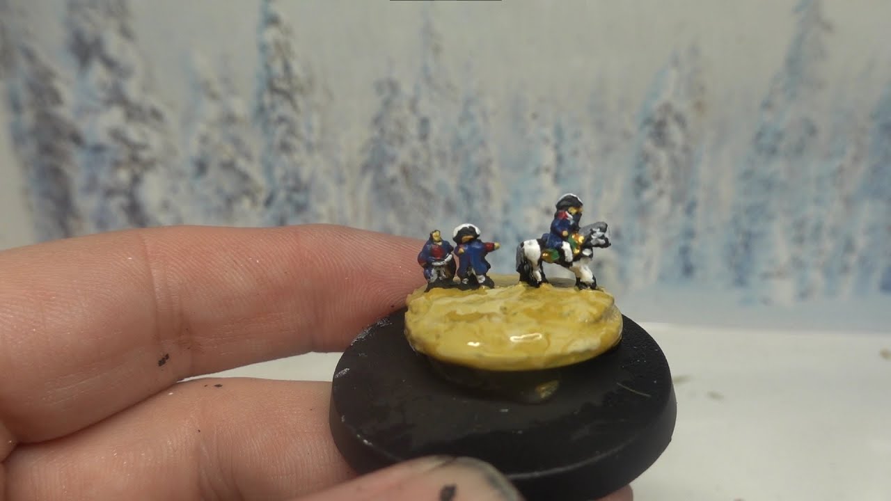 Lets Paint Alamo General Santa Anna 6mm Irregular Miniatures - YouTube