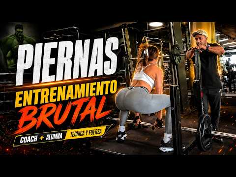 ASÍ FUE NUESTRO ENTRENAMIENTO DE PIERNAS 😱