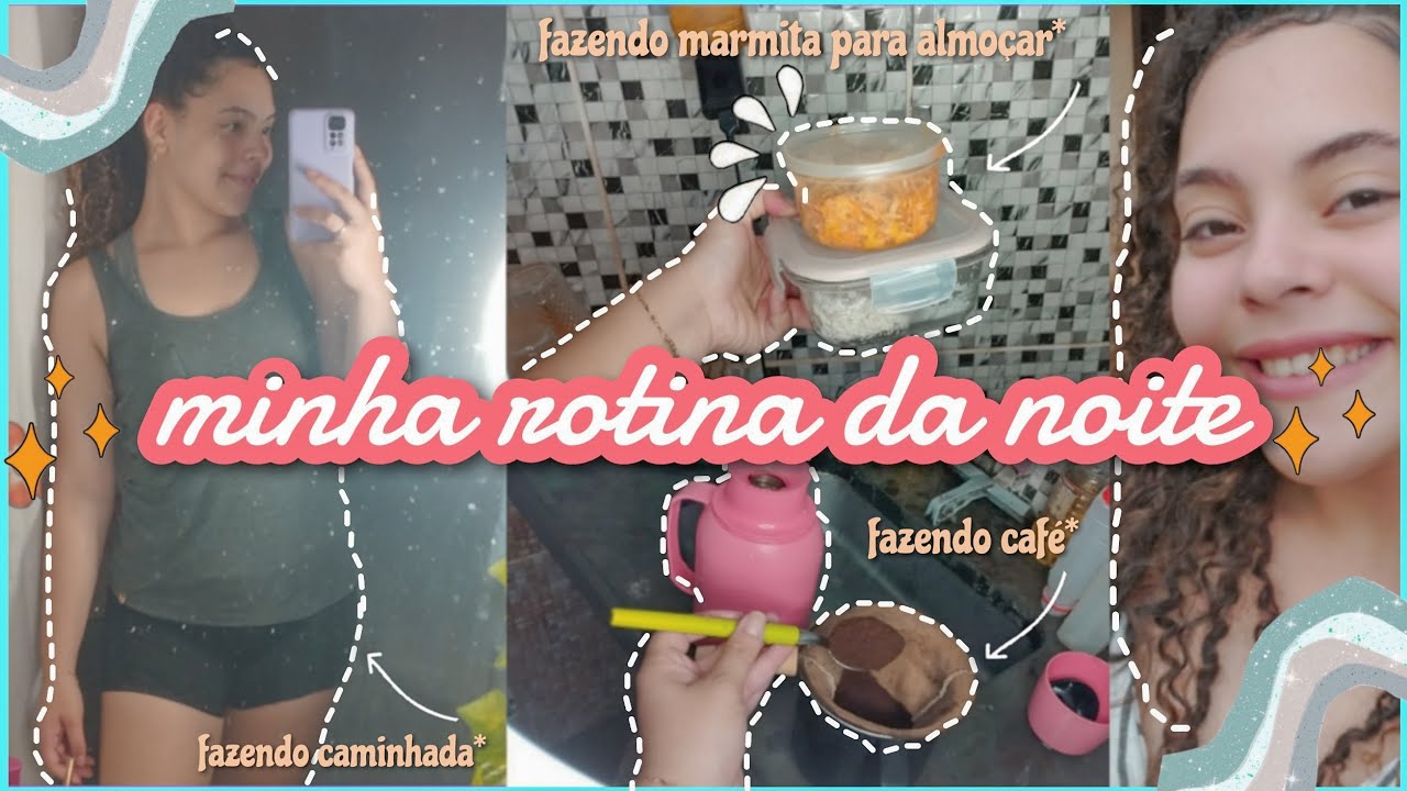 minha rotina da noite 🌙 | my nigth routine - YouTube