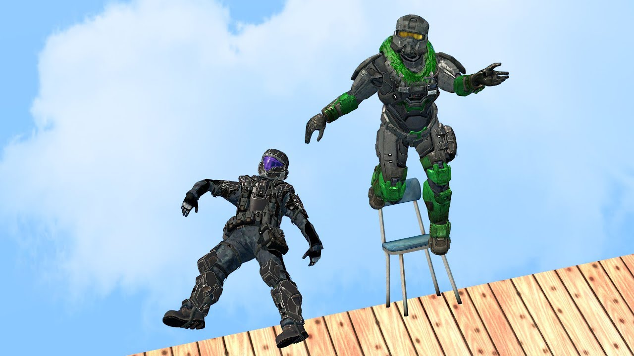 Garry's Mod Ragdolls Halo ep.35 GMOD - YouTube